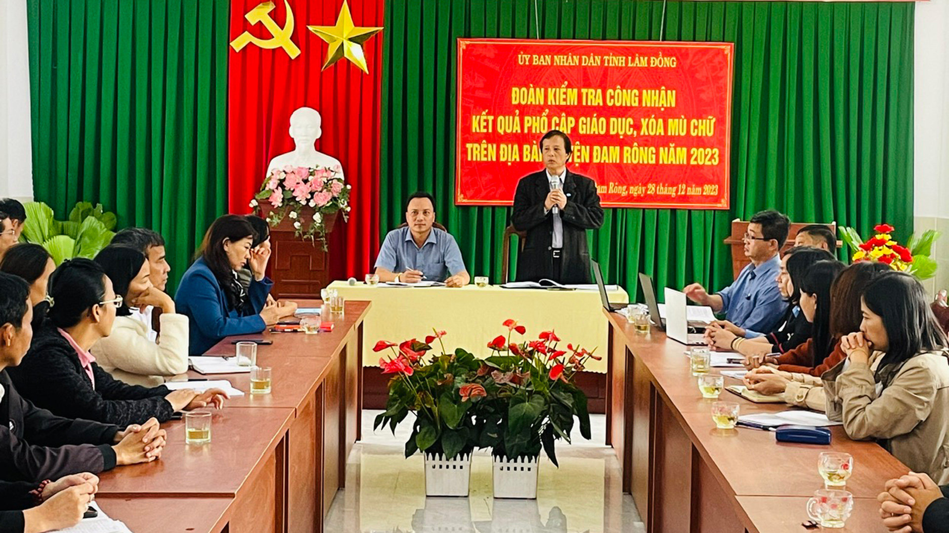 Đam Rông đạt chuẩn phổ cập giáo dục, xóa mù chữ năm 2023