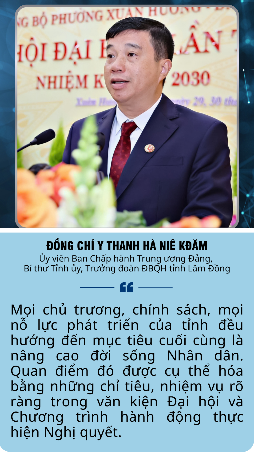 Hạnh phúc, ấm no của Nhân dân là đích đến của Lâm Đồng