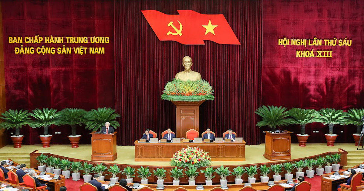 Hôix nghis Trung ương 6 (khoar XIII)