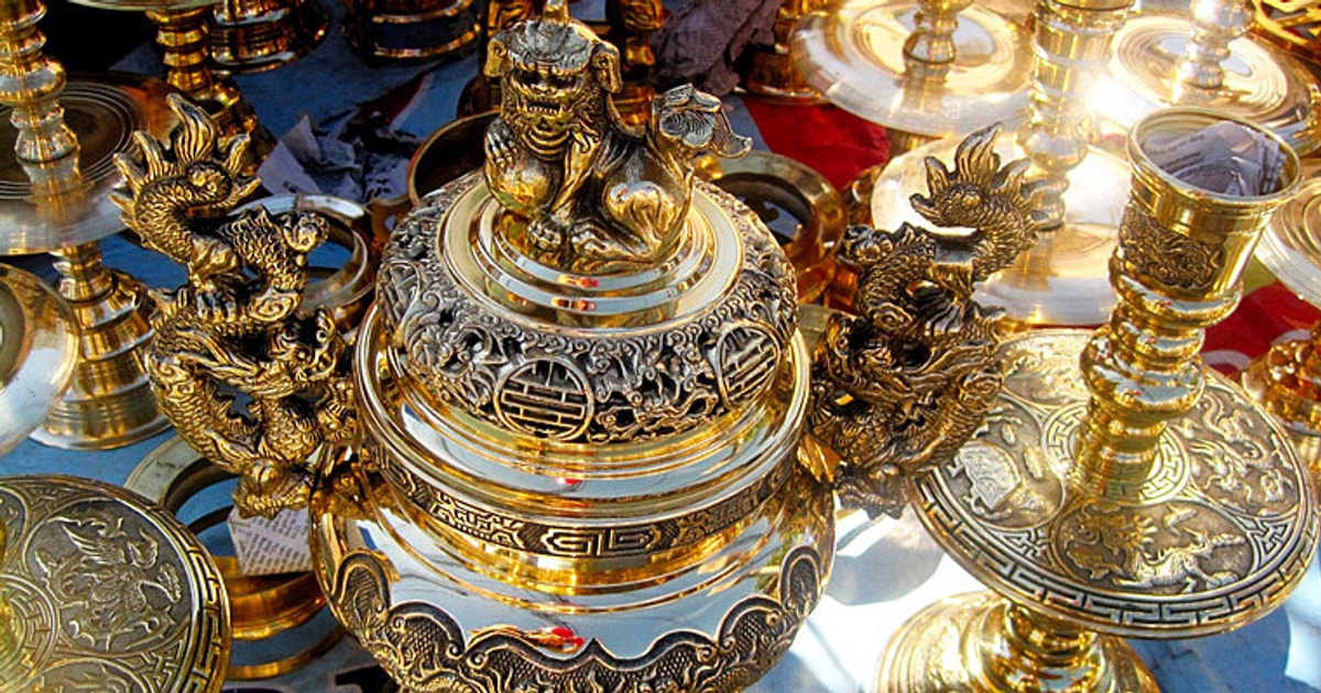 6 mẹo làm sạch và các bước đánh bóng lư đồng sáng bóng chuẩn bị đón Tết