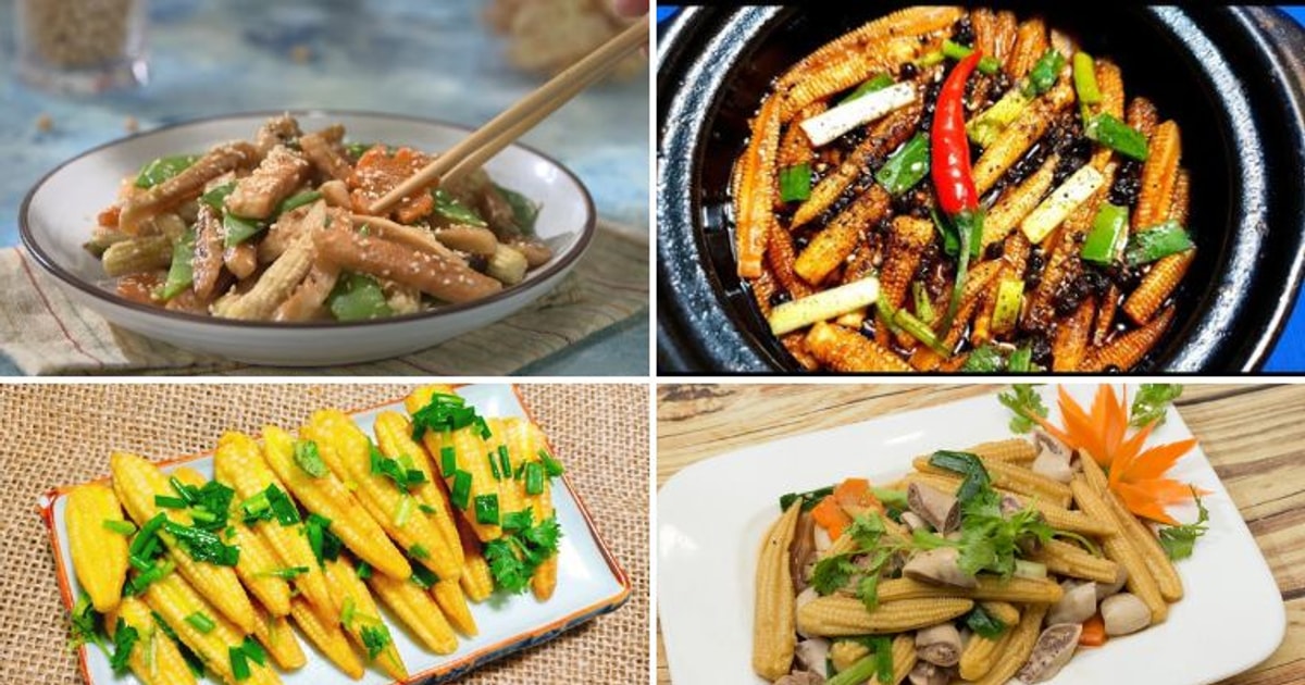 Tổng hợp các món ngon từ bắp non dễ làm, thơm ngon tròn vị
