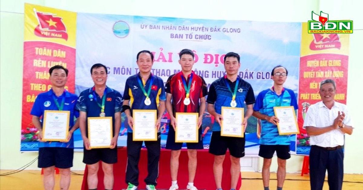 Giải vô địch các môn thể thao huyện Đắk Glong mở rộng năm 2023