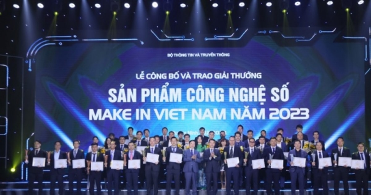 Vinh danh sản phẩm công nghệ số “Make in Viet Nam” năm 2023