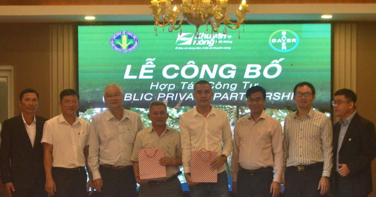 Công ty TNHH Bayer Việt Nam hợp tác công tư tại Đắk Nông