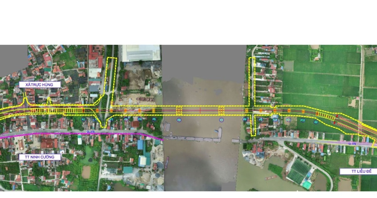 Phê duyệt dự án đầu tư xây dựng cầu Ninh Cường vượt sông Ninh Cơ