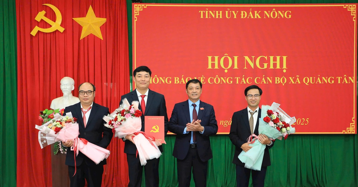 Đại hội Đại biểu Đảng bộ xã Quảng Tân lần thứ I, nhiệm kỳ 2025 - 2030:...