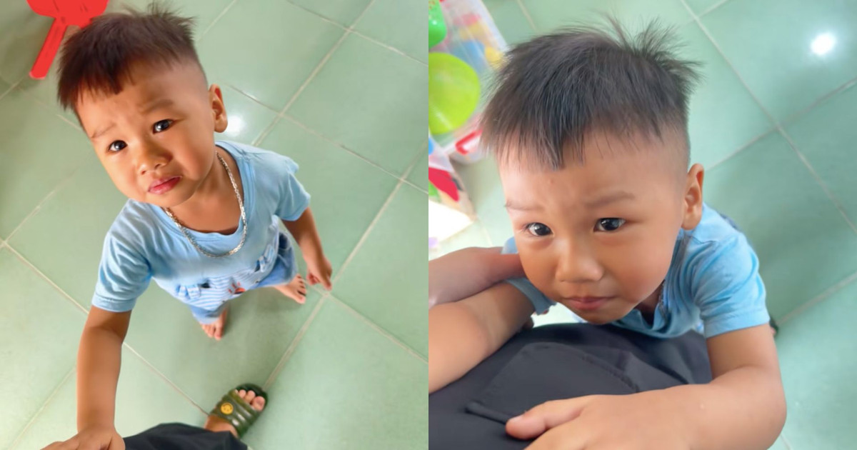 Clip cậu bé mếu máo trấn an cô giáo 'mẹ sắp đón rồi' khiến dân mạng tan...